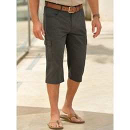 Relaxhose Catamaran, Herren, Gr. 62, Normalgr&ouml;&szlig;en, gr&uuml;n (oliv), 70% Baumwolle, 30% Polyamid, unifarben, kurz, Hosen Relaxhose
