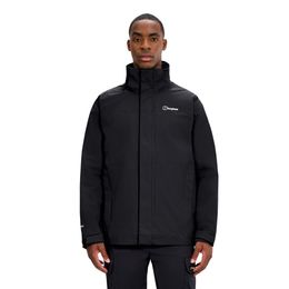 Funktionsjacke Berghaus "HILLWALKER 2.0 IA JKT AM", Herren, Gr. S, schwarz (schwarz, schwarz), Obermaterial: 100% Polyamid. Futter: 100% Polyester, Jacken Funktionsjacke