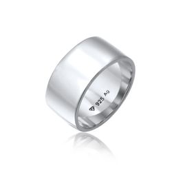 Silberring Elli "Ring Stacking Bandring Basic Trend 925 Silber" Gr. 54, silber, Fingerringe, Damen, 54, Silber 925 (Sterlingsilber), Silberring