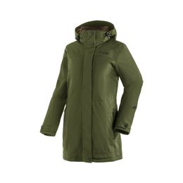 Winterjacke Maier Sports "Lisa 2.1", Damen, Gr. 48, gr&uuml;n (dunkelgr&uuml;n), 100% Polyester, Jacken Winterjacke, Damen Mantel, atmungsaktiver Wintermantel, wasserdicht, Regular Fit
