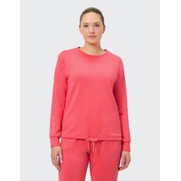 Sweatshirt Joy Sportswear "SWEATSHIRT JULIKA", Damen, Gr. 48, rot (hibiscus rot), Obermaterial: 48% Polyester, 45% Modal, 7% Elasthan, Sweatshirts Sweatshirt