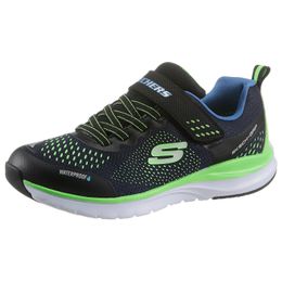 Sneaker Skechers "ULTRA GROOVE", M&auml;dchen, Gr. 36, blau (navy, schwarz), Synthetik, Textil, Schuhe Sneaker, mit Waterproof-Ausstattung, Freizeitschuh, Halbschuh, Schn&uuml;rschuh