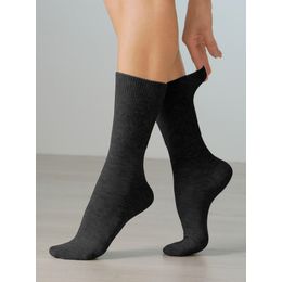 w&auml;schepur Diabetikersocken W&Auml;SCHEPUR, Damen, Gr. 2/39, schwarz, 80% Baumwolle, 18% Polyamid, 2% Elasthan, Socken Diabetikersocken