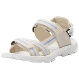 Sandale Hi-Tec "SIERRA WOMENS", Damen, Gr. 42, beige (beige, lila), Textil, Schuhe Sandale