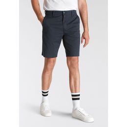 Levi's Chinoshorts LEVI'S "XX CHINO SHORT II", Herren, Gr. 30, N-Gr, blau (navy), Web, Obermaterial: 98% Baumwolle, 2% Elasthan, normal knieumspielend, Hosen Chinoshorts, Sommerhose mit Logobadge