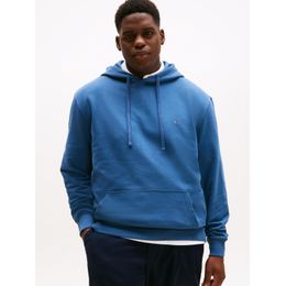 Tommy Hilfiger Big & Tall Kapuzensweatshirt "ESSENTIAL TERRY HOODY", Herren, Gr. XXL, aegean sea, Sweatware, Obermaterial: 100% Baumwolle, TOMMY HILFIGER BIG & TALL, unifarben, regular fit normal, Rundhals, eingesetzt Rippb&uuml;ndchen, Sweatshirts Kapuzensweatshirt, Gro&szlig;e Gr&ouml;&szlig;en