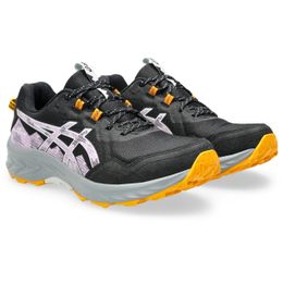 Trailrunningschuh asics "GEL-VENTURE 10", Damen, Gr. 39, schwarz (schwarz, light ube), Synthetik, Textil, Schuhe Trailrunningschuh