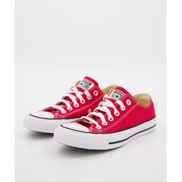 Sneaker Converse "Chuck Taylor All Star Ox", Damen, Gr. 40, rot, Textil, Schuhe Sneaker