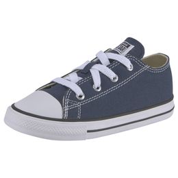 Sneaker Converse "CHUCK TAYLOR ALL STAR OX", M&auml;dchen, Gr. 25, blau (marine), Textil, Schuhe Sneaker, f&uuml;r Kinder