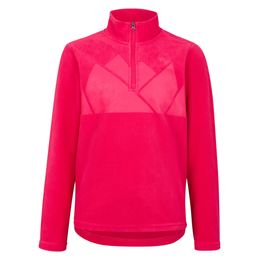 Sweatshirt Ziener "JONKI-Z midlayer junior", M&auml;dchen, Gr. 176, pink, Obermaterial: 100% Polyester, Sweatshirts Sweatshirt