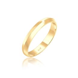 Silberring Elli "Ring Paaring Basic Trend Stapelring 925 Silber" Gr. 60, gold, Fingerringe, Damen, 60, Silber 925 (Sterlingsilber), Silberring