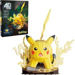 Puzzle Spin Master "4D Build - Pok&eacute;mon Pikachu", bunt, Puzzles, KinderB:30cm H:33cm T:25cm, Pappe, Puzzle, B:30cm H:33cm T:25cm