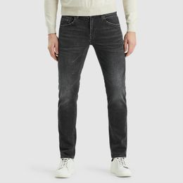 PME-Legend Slim-fit-Jeans PME LEGEND "Tailwheel PTR140", Damen, Gr. 38, L&auml;nge 34, grau (mid dunkelgrau), Denim/Jeans, Obermaterial: 98% Baumwolle, 2% Elasthan, slim fit lang, Jeans Slim-fit-Jeans