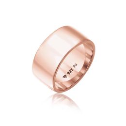 Silberring Elli "Ring Stacking Bandring Basic Trend 925 Silber" Gr. 52, rosa (rosegold), Fingerringe, Damen, 52, Silber 925 (Sterlingsilber), Silberring