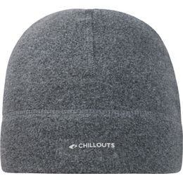 Fleecem&uuml;tze Chillouts "Freeze Fleece Hat", Damen, grau, Fleece, Kunstfaser, unifarben, M&uuml;tzen Fleecem&uuml;tze, elastische Funktionsm&uuml;tze