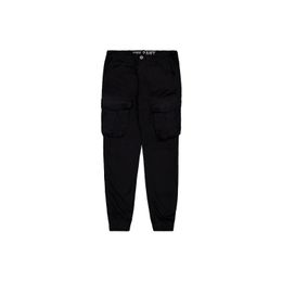 Cargohose Alpha Industries "Spy Pant", Damen, Gr. 29, Normalgr&ouml;&szlig;en, schwarz, Obermaterial: 98% Baumwolle, 2% Elastan; Futter: 100% Baumwolle, Hosen Cargohose