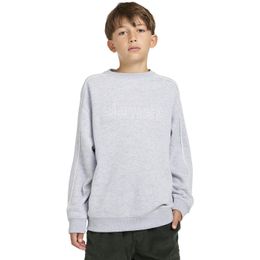 Sweatshirt Element "Cornell 90s", Jungen, Gr. 16(165-172cm), grau (mid grau heather), Obermaterial: 40% Microfaser, 30% Walkfrottier, 30% Walkfrottier;, Sweatshirts Sweatshirt