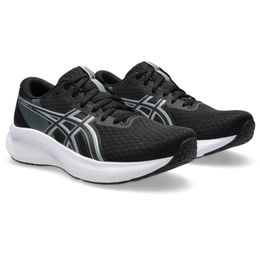 Laufschuh asics "PATRIOT 14", Damen, Gr. 38, schwarz (schwarz, gravel), Textil, Schuhe Laufschuh