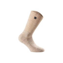 Kurzsocken Rohner Socks "Socken 1er Pack", Damen, Gr. 39-41, beige, Obermaterial: 42% Wolle mw. 41% Polyamid PA. 15% Polypropylen PP. 2% Elasthan EL., Socken Kurzsocken