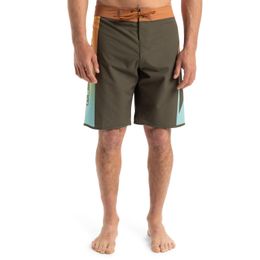 Boardshorts Quiksilver "Surfsilk Holmes 20", Herren, Gr. 31SM, grape leaf holmes, Obermaterial: 88% Microfaser, 12% Elasthan;, Hosen Boardshorts
