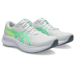 Laufschuh asics "PATRIOT 14", Damen, Gr. 37,5, wei&szlig;, vital gr&uuml;n, Synthetik, Schuhe Laufschuh