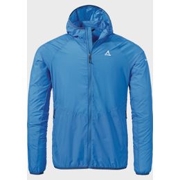 Sch&ouml;ffel Outdoorjacke SCH&Ouml;FFEL "Hiking Jacket Style Wutach MNS", Herren, Gr. 52, blau (8275, blau), Oberstoff: 100% Nylon, regular fit, hoch geschlossener Ausschnitt, Jacken Outdoorjacke