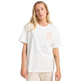 T-Shirt Billabong "Always Looking", Damen, Gr. S, wei&szlig;, Obermaterial: 100% Walkfrottier;, Shirts T-Shirt