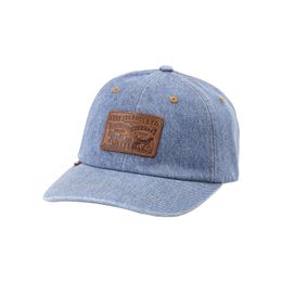 Levi's Baseball Cap LEVI'S "RELAXED HERITAGE", Damen, blau (light blau), Baumwolle, unifarben, Caps Baseball Cap, Unisex