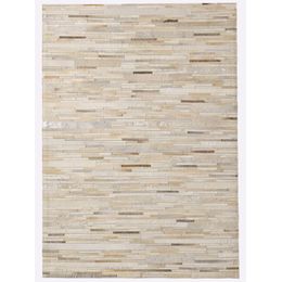 Teppich HEINE HOME Gr. 2, beige (natur), B:70cm H:3mm L:140cm, Teppiche, Teppich