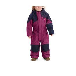 Skianzug Killtec "Kesley Mini", M&auml;dchen, Gr. 86/92, lila (pflaume), Obermaterial: 100% Polyester;Futter: 100% Polyester;F&uuml;llung: 100% Polyester, Sportanz&uuml;ge Skianzug, Skioverall, wind- und wasserdicht, innen warmes Fleece