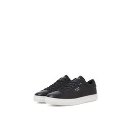 Jack & Jones Sneaker JACK & JONES "JFWBALE", Herren, Gr. 44, anthrazit, Lederimitat, Schuhe Sneaker, mit seitlichem Logo