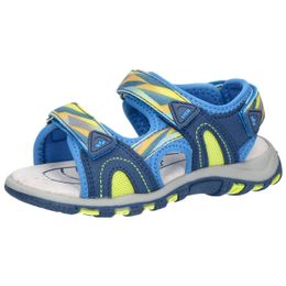 Sandale Lico "Sandale Luca V", Jungen, Gr. 36, blau, Synthetik, Schuhe Sandale