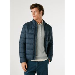 Steppjacke Pepe Jeans "PUFFER", Herren, Gr. L, dulwich blau, Web, Obermaterial: 100% Polyamid, unifarben, regular fit, Jacken Steppjacke