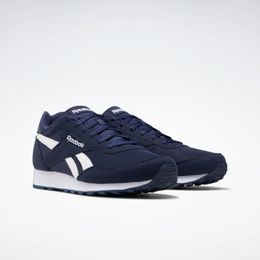 Sneaker Reebok CLASSIC "REEBOK REWIND RUN", Herren, Gr. 45,5, wei&szlig; (vecnav, wei&szlig;, vecnav), Synthetik, Textil, Schuhe Sneaker