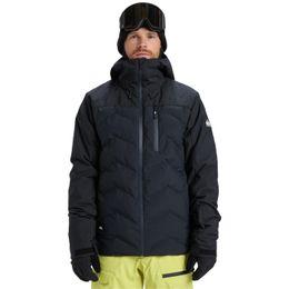 Snowboardjacke Quiksilver "The Edge", Herren, Gr. XL, schwarz, Obermaterial: 100% Microfaser;, Jacken Snowboardjacke