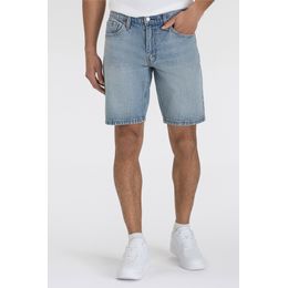 Levi's Jeansshorts LEVI'S "445 ATHLETIC SHORTS", Herren, Gr. 34, N-Gr, atlas skies, Denim/Jeans, Obermaterial: 99% Baumwolle, 1% Elasthan, Jeans Jeansshorts, Sommerhose mit Stretchanteil