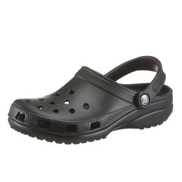 Clog Crocs "Classic", Damen, Gr. 48, schwarz, Croslite&trade;, Schuhe Clog, Sommerschuh, Gartenschuh, Poolslides, mit typischem Logo, Topseller
