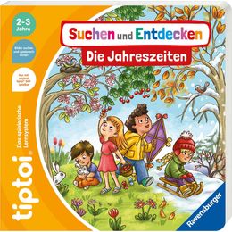 Kinderbuch Ravensburger "tiptoi Suchen und Entdecken Die Jahreszeiten", bunt, B&uuml;cher, Kinderbuch, Made in Europe