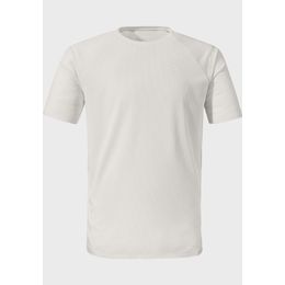 Sch&ouml;ffel Funktionsshirt SCH&Ouml;FFEL "Hiking T Shirt Style Grunas MNS", Herren, Gr. 56, beige (9040, natur), Oberstoff: 100% Polyester, Rundhals, Shirts Funktionsshirt
