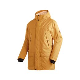 Funktionsjacke Maier Sports "SENNE", Herren, Gr. 58, orange, 100% Polyester, Jacken Funktionsjacke, Herren Outdoor-Jacke, wind/wasserdicht, 6 ger&auml;umige Taschen
