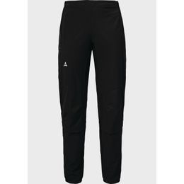 Sch&ouml;ffel Outdoorhose SCH&Ouml;FFEL "Hybrid Pants Corno L", Damen, Gr. 44, Normalgr&ouml;&szlig;en, schwarz (9990, schwarz), Oberstoff : Aussenseite: 88% Polyester 12% Elasthan Innenseite: 100% Polyester Oberstoff Einsatz: 68% Nylon 21% Polyester 11% Elasthan, Hosen Outdoorhose
