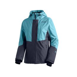 Skijacke Maier Sports "Campigna W", Damen, Gr. 40, blau (hellblau), 100% Polyester, Jacken Skijacke, Damen Winterjacke wasserdicht u. atmungsaktiv