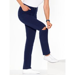 Funktionshose Classic Basics, Damen, Gr. 28, Kurzgr&ouml;&szlig;en, blau (marine), 92% Polyester, 8% Elasthan, unifarben, Hosen Funktionshose