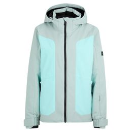Skijacke Ziener "TARLA-Z jacket lady", Damen, Gr. 38, dried eucalyptus, Obermaterial: 100% Polyester; Futter: 100% Polyester; Futter 2: 100% Polyamid; Wattierung: 100% Polyester, Jacken Skijacke