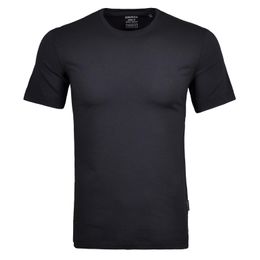 T-Shirt Ragman, Herren, Gr. XL, schwarz, Jersey, 49% Baumwolle 46% Polyester 5% Elasthan, regular fit, Rundhals, Shirts T-Shirt