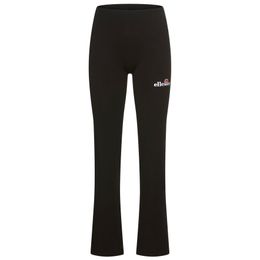 Leggings Ellesse "RIVZI WIDE LEG LEGGING", Damen, Gr. 36 (8), N-Gr, schwarz, Obermaterial: 95% Baumwolle, 5% Elasthan, Hosen Leggings