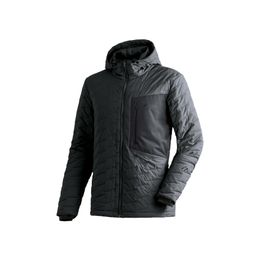 Funktionsjacke Maier Sports "Donovaly M", Herren, Gr. 54, schwarz, 90% Polyamid, 10% Elasthan, Jacken Funktionsjacke, Herren Outdoorjacke, Primaloft Jacke mit 3 RV-Taschen und Kapuze