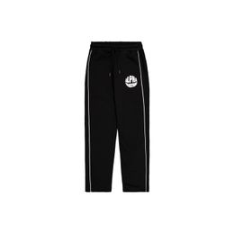 Jogginghose Alpha Industries "Logo Jogger", Herren, Gr. XL, Normalgr&ouml;&szlig;en, schwarz, Obermaterial: 80% Baumwolle, 20% Polyester, Hosen Jogginghose