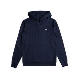 Kapuzensweatshirt Quiksilver "Basic", Jungen, Gr. 8, blau (navy blazer), Obermaterial: 60% Walkfrottier, 40% Microfaser;, Sweatshirts Kapuzensweatshirt