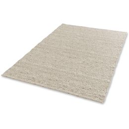 Sch&ouml;ner Wohnen Kollektion Wollteppich "Odelia 6026", beige (creme), B:70cm H:15mm L:140cm, Jute, Kunstfaser, Wolle, SCH&Ouml;NER WOHNEN-KOLLEKTION, Teppiche, Wollteppich, handweb, warme Wolle, Wohnzimmer, Sch&ouml;ner Wohnen Kollektion